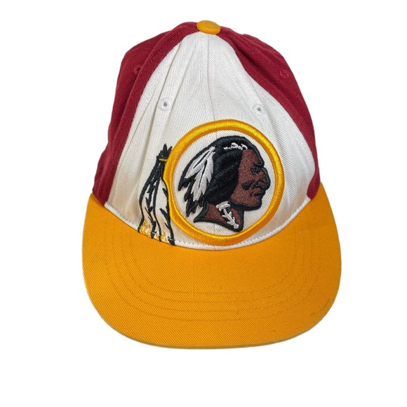 NFL | Accessories | Washington Redskins Snapback Hat Red Gold Nfl Team ...